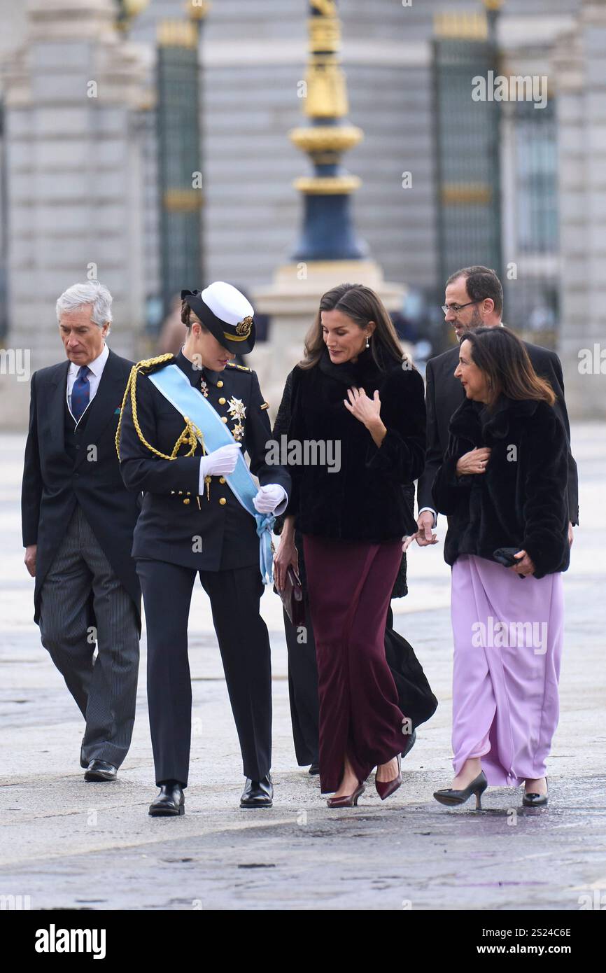 Madrid, Spain. 06th Jan, 2025. Queen Letizia of Spain, Crown Princess ...