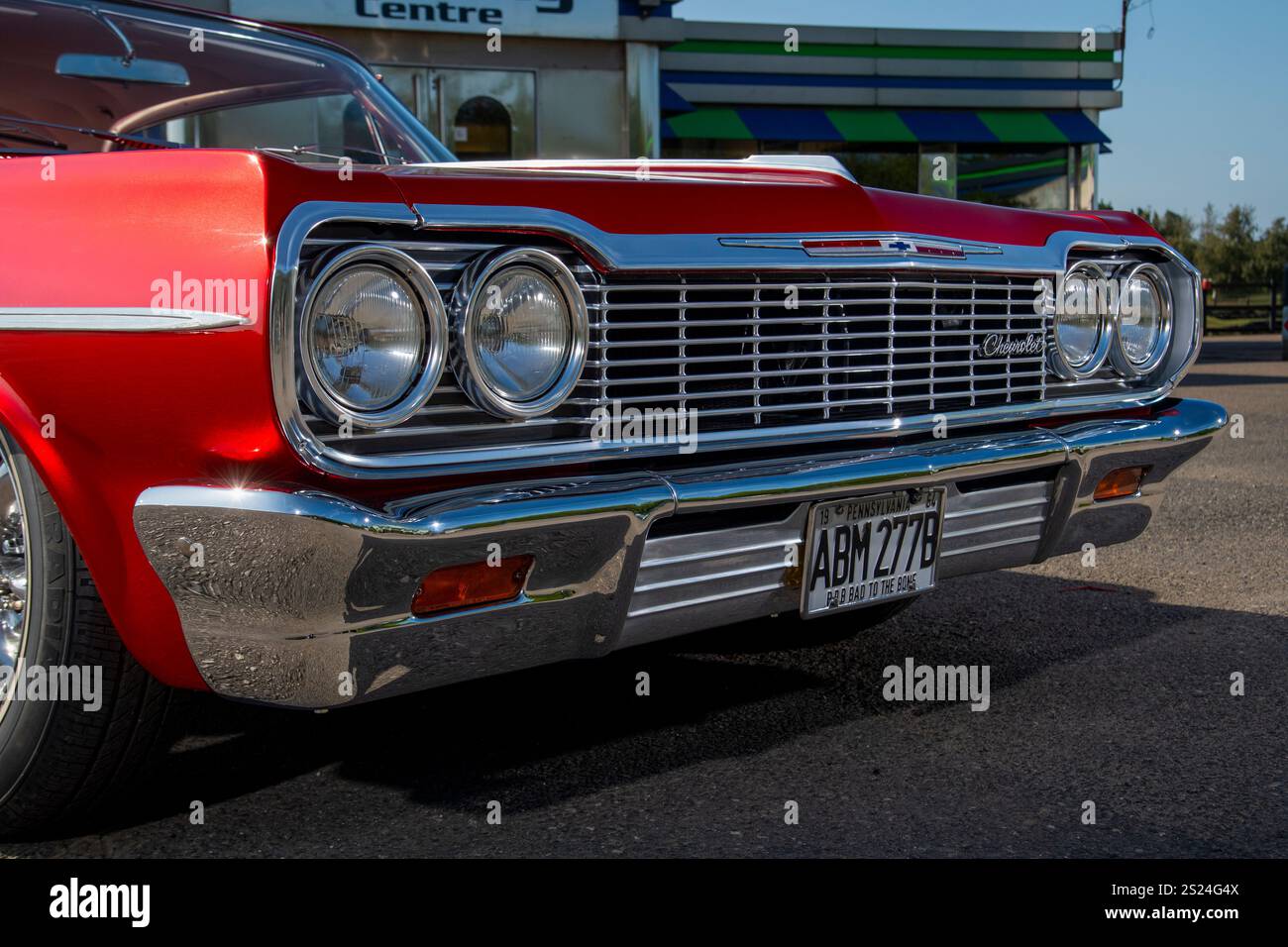 1964 Chevrolet Impala Low Rider custom car Stock Photo - Alamy