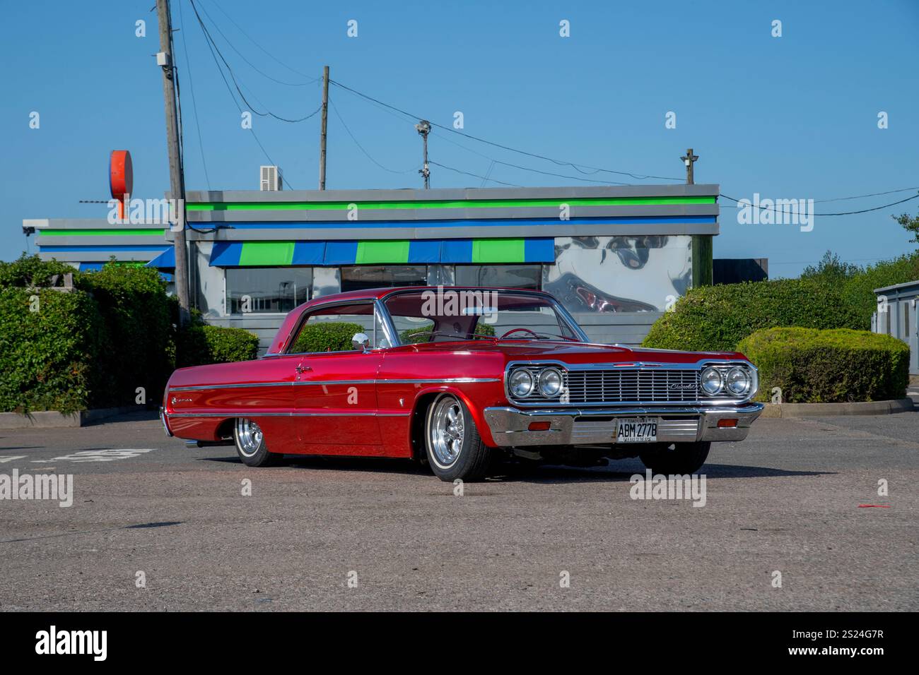 1964 Chevrolet Impala Low Rider custom car Stock Photo - Alamy