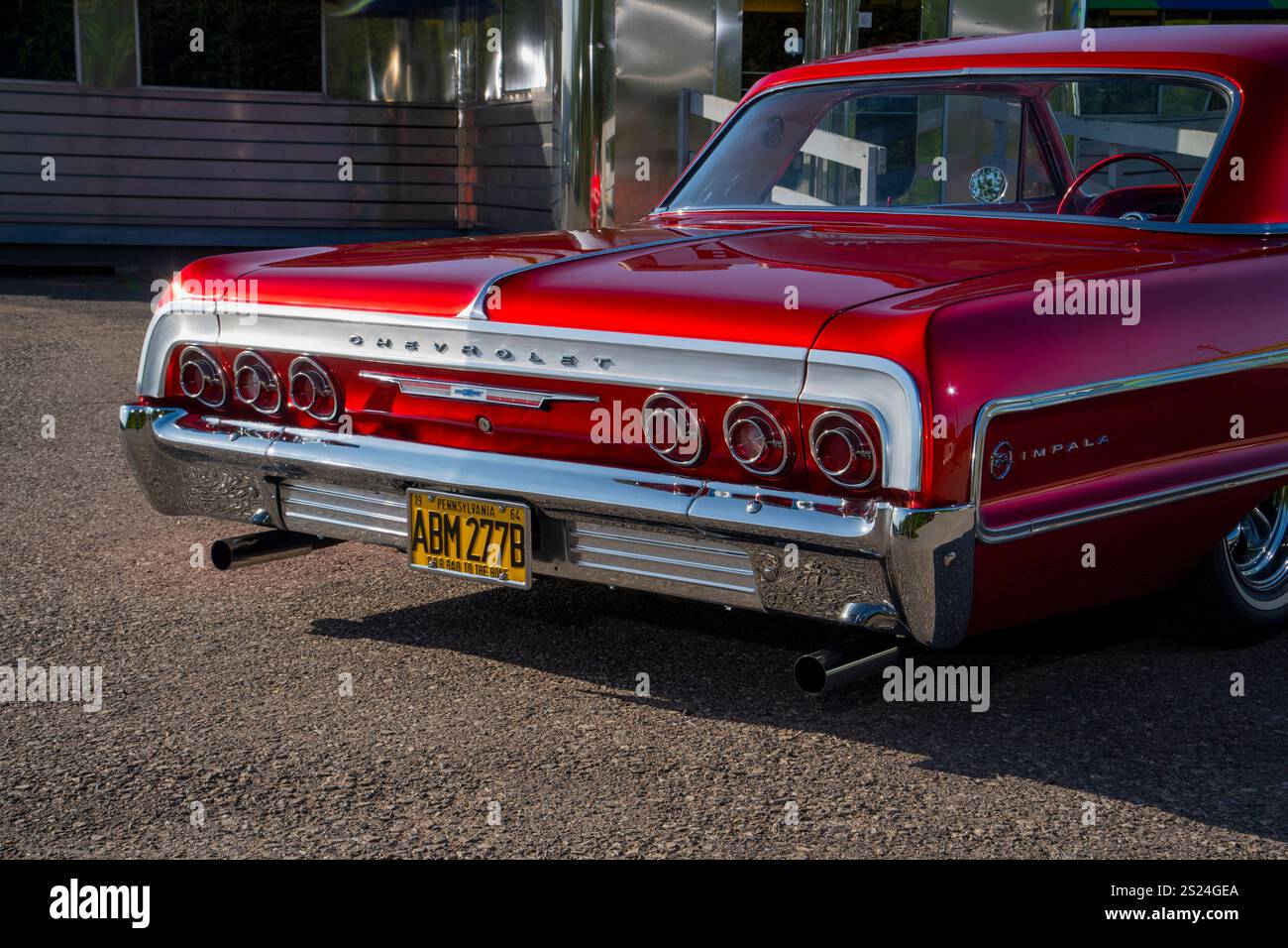 1964 Chevrolet Impala Low Rider custom car Stock Photo - Alamy