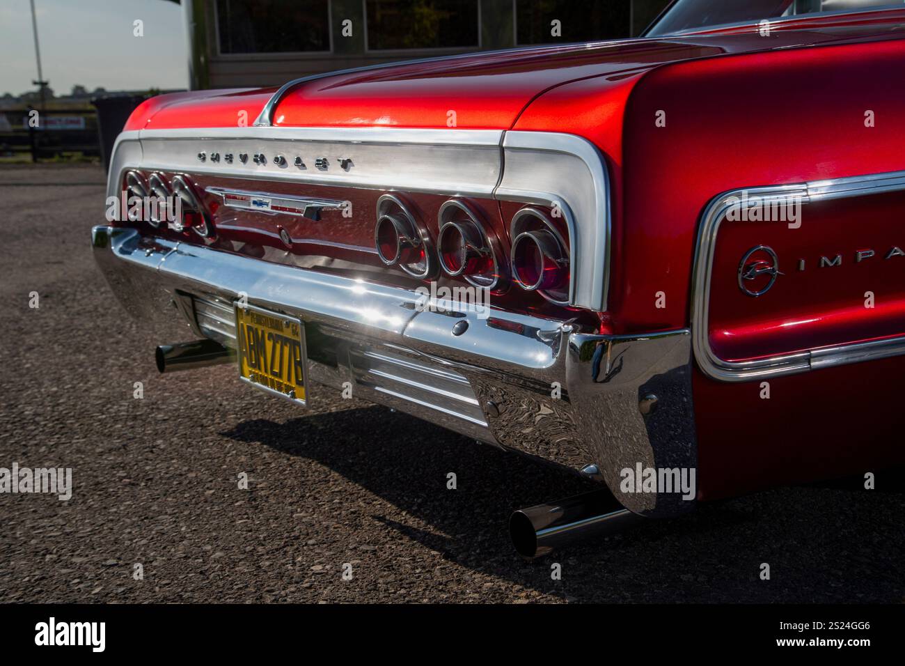 1964 Chevrolet Impala Low Rider custom car Stock Photo - Alamy