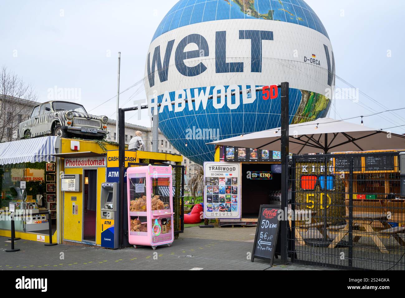 Berlin Trabi Museum, dedicated to the history of the famous Trabant car ...