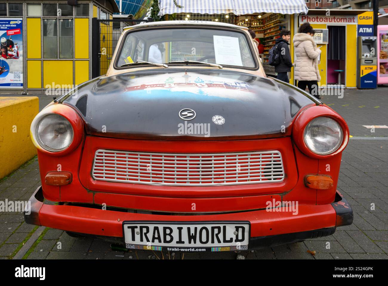 Berlin Trabi Museum, dedicated to the history of the famous Trabant car ...