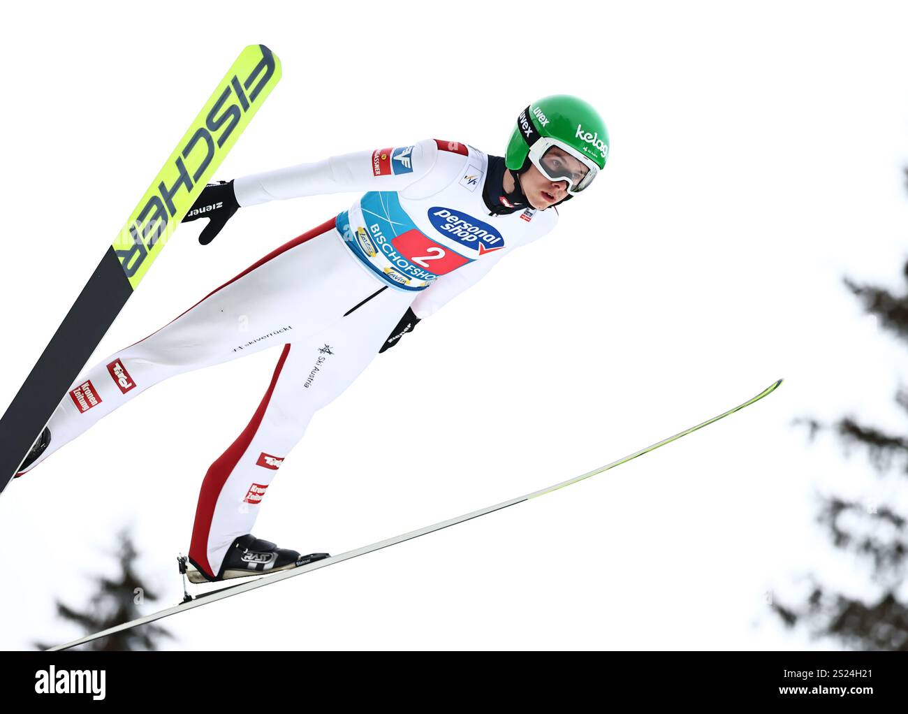 Bischofshofen, Austria. 06th Jan, 2025. Nordic skiing, ski jumping ...