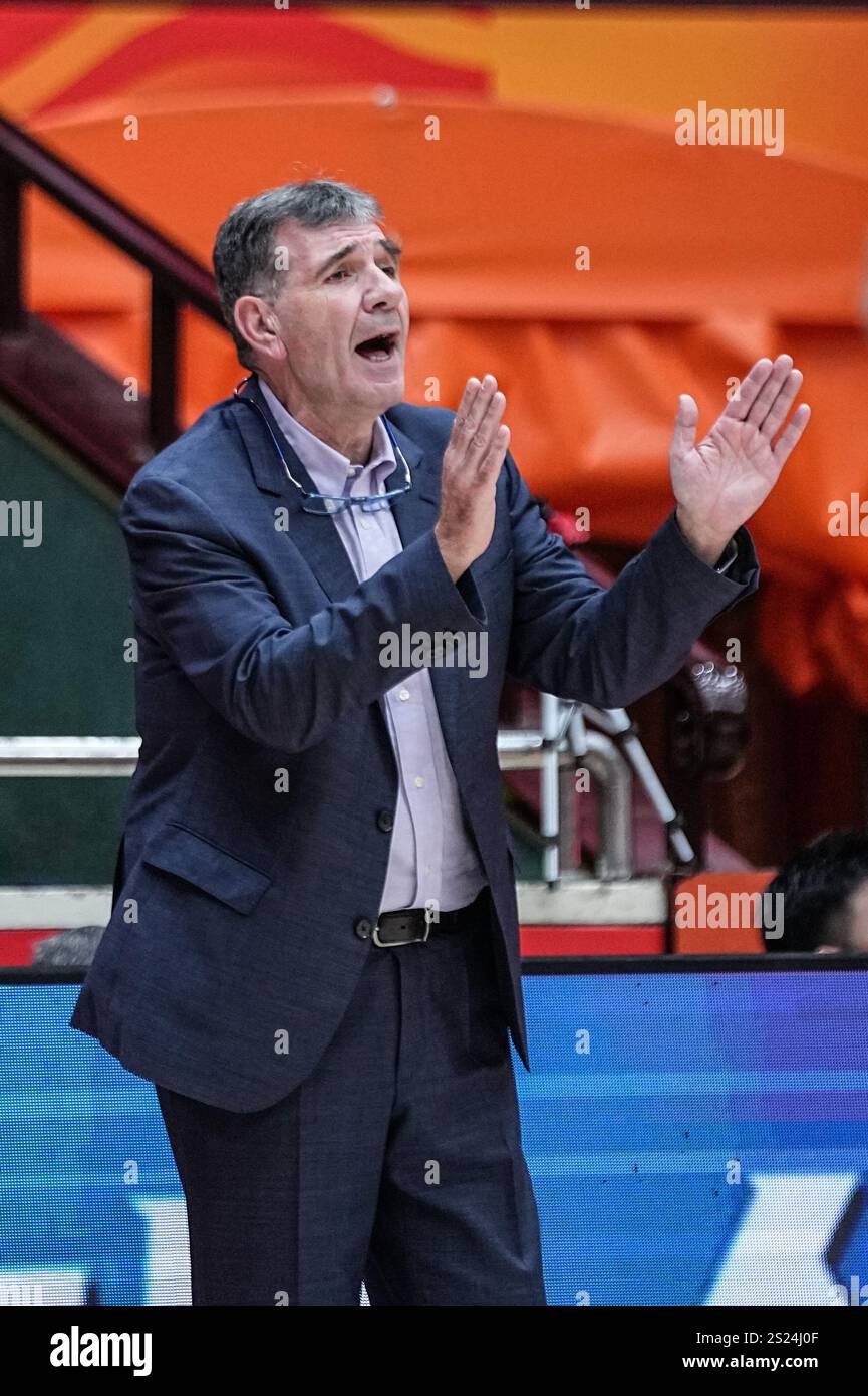 Jinan, China's Shandong Province. 6th Jan, 2025. Memi Becirovic, head ...