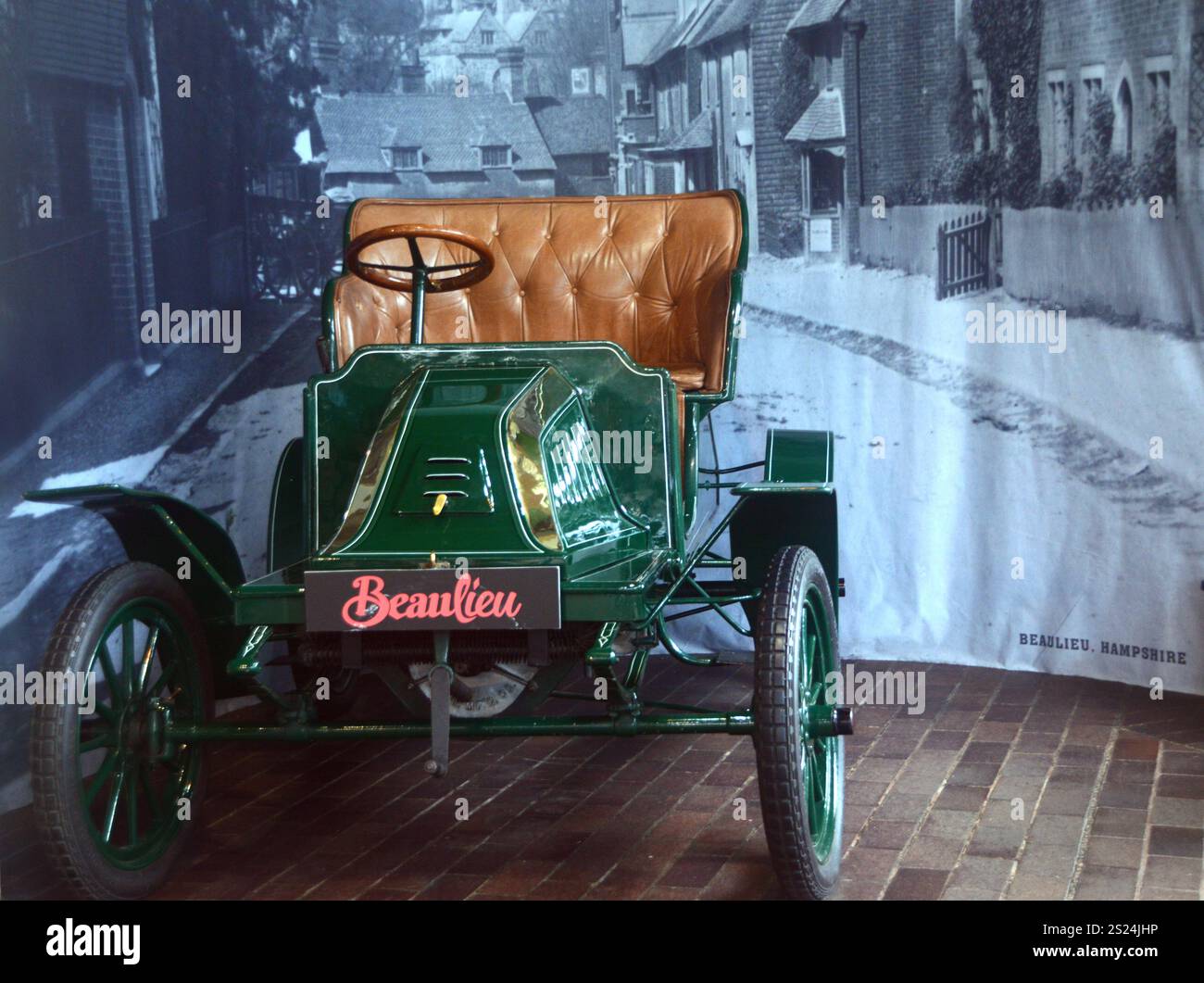 Green American Built Pope-Tribune 6hp Car (1904) on Display at the ...