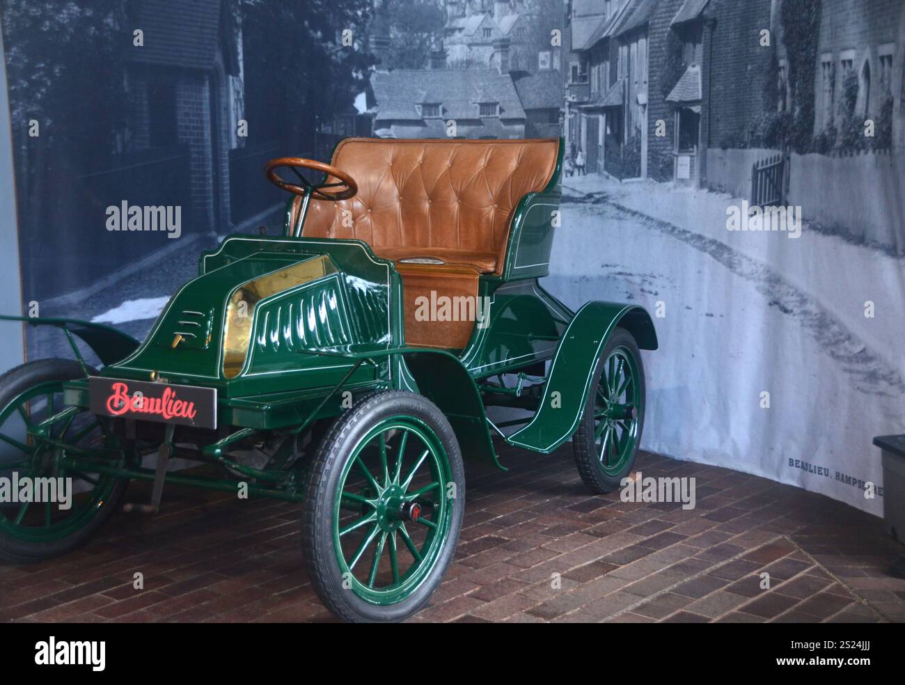 Green American Built Pope-Tribune 6hp Car (1904) on Display at the ...