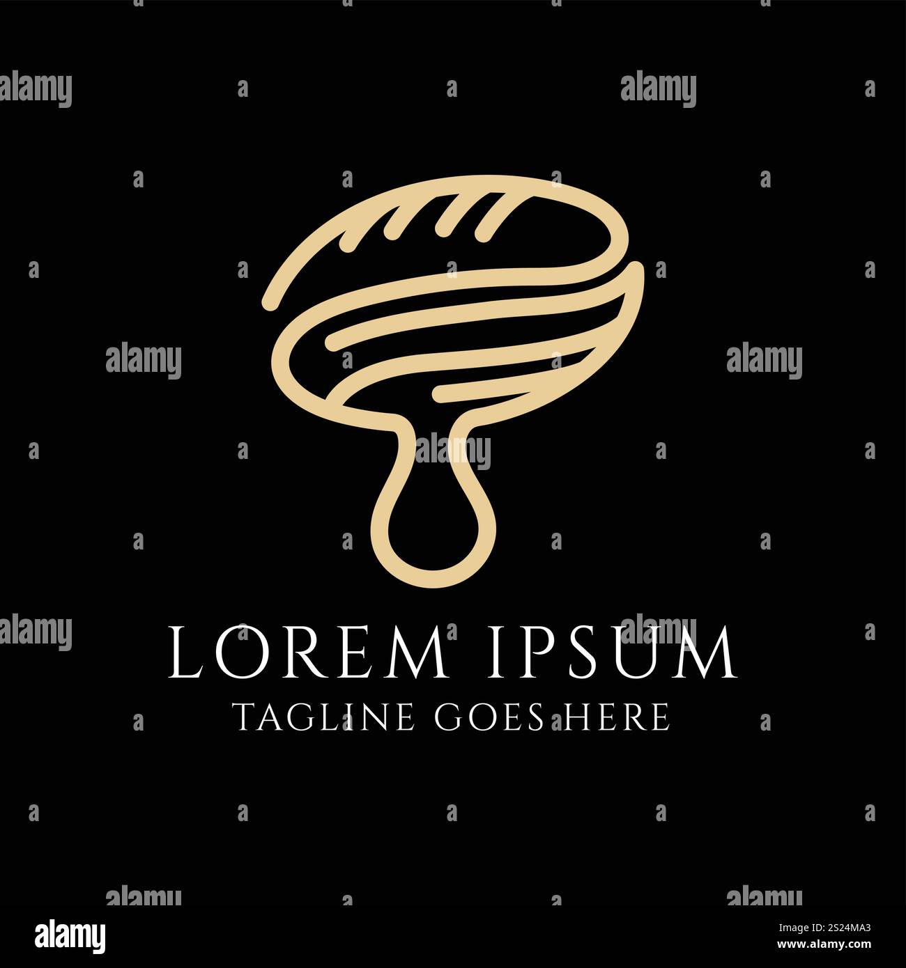 Simple Minimalist Coffee Bean Extract Icon Symbol for Drink Cafe Logo ...