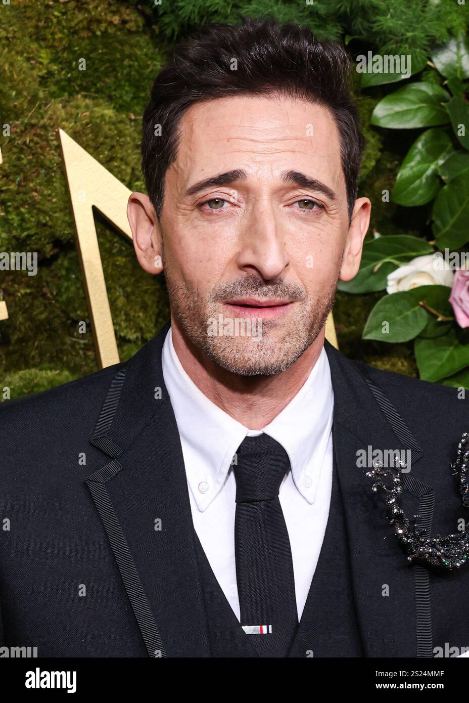 BEVERLY HILLS, LOS ANGELES, CALIFORNIA, USA - JANUARY 05: Adrien Brody ...