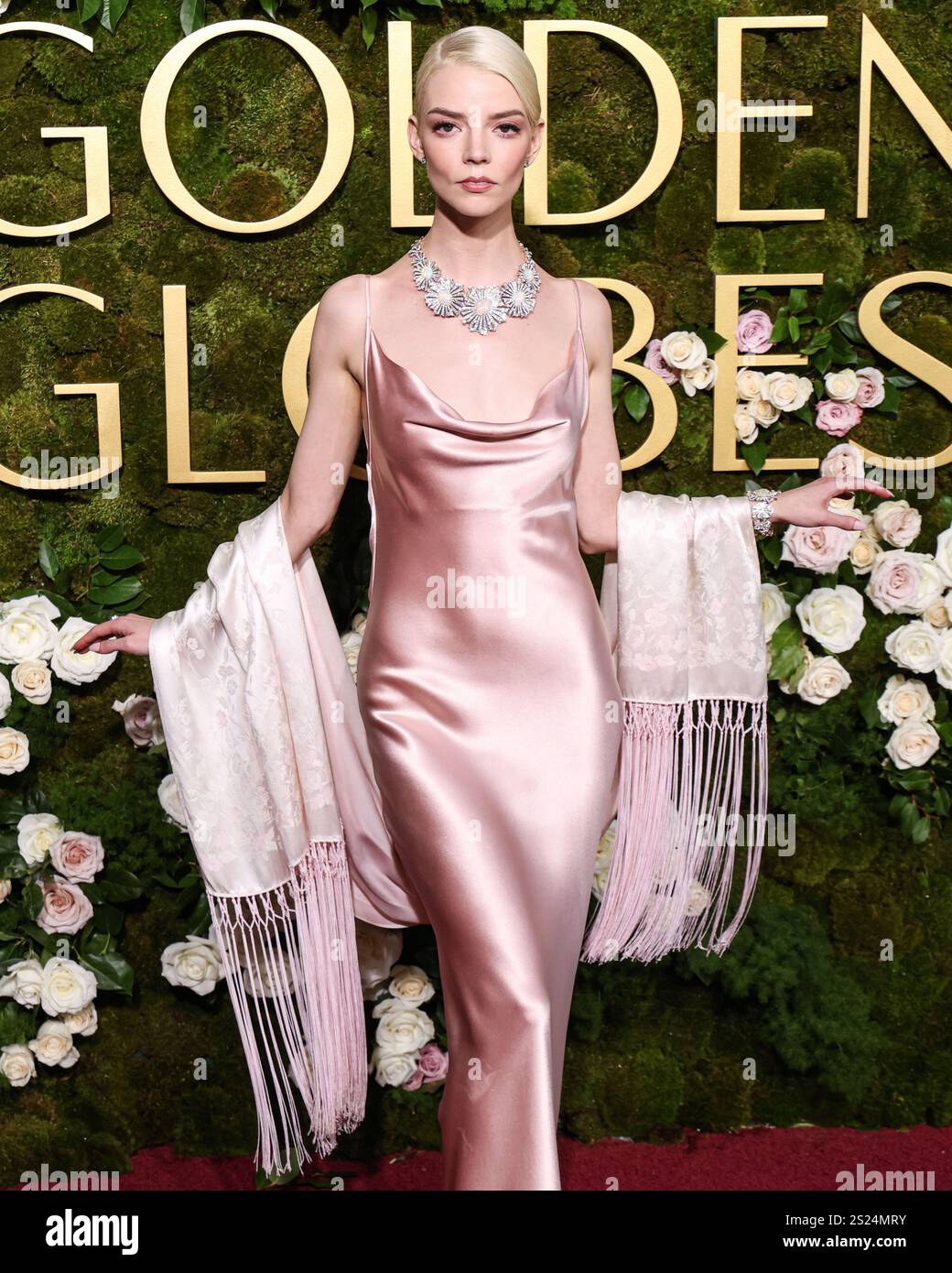 BEVERLY HILLS, LOS ANGELES, CALIFORNIA, USA - JANUARY 05: Anya Taylor ...