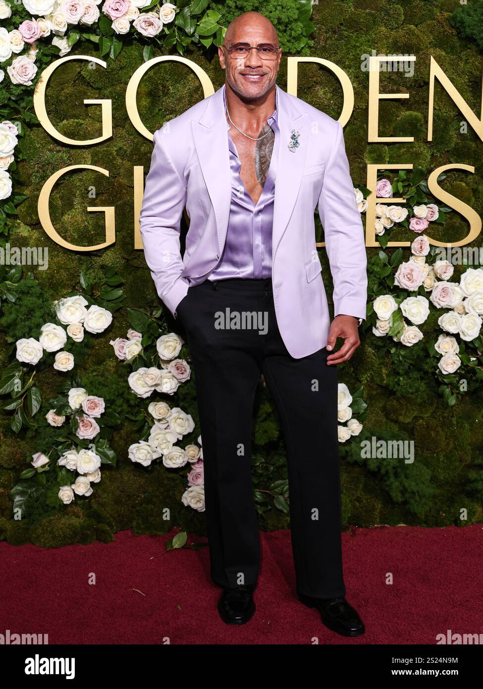 BEVERLY HILLS, LOS ANGELES, CALIFORNIA, USA - JANUARY 05: Dwayne ...