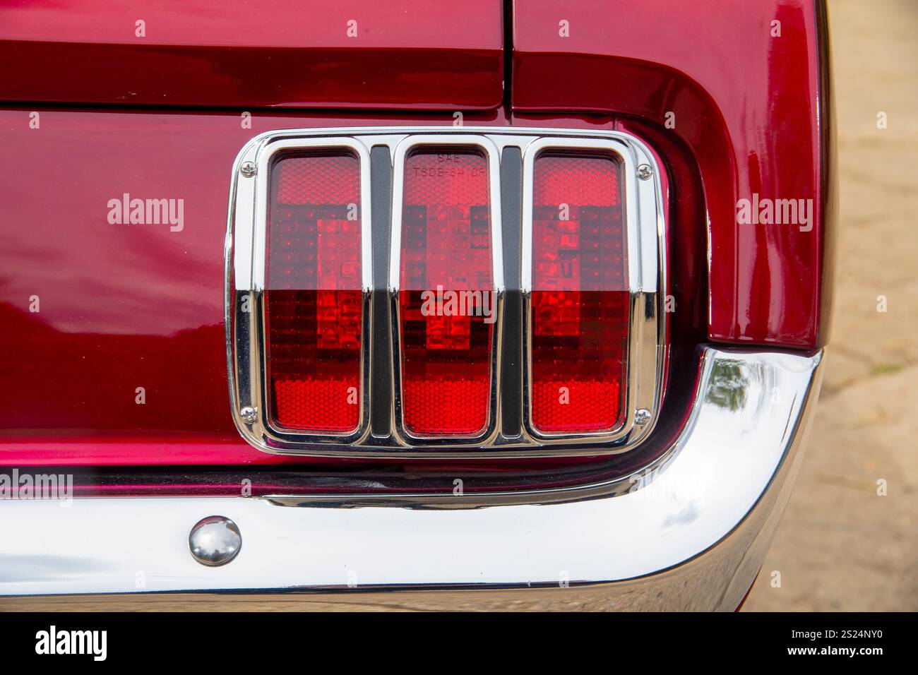 Modified Mk1 Ford Mustang, 1960s American classic muscle car Stock ...