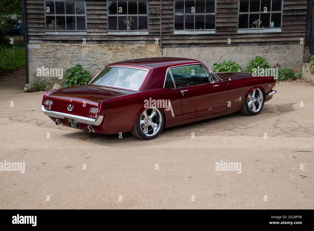 Modified Mk1 Ford Mustang, 1960s American classic muscle car Stock ...