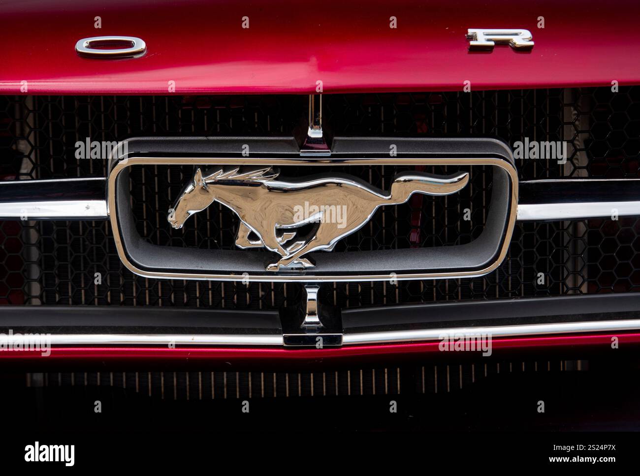 Modified Mk1 Ford Mustang, 1960s American classic muscle car Stock ...