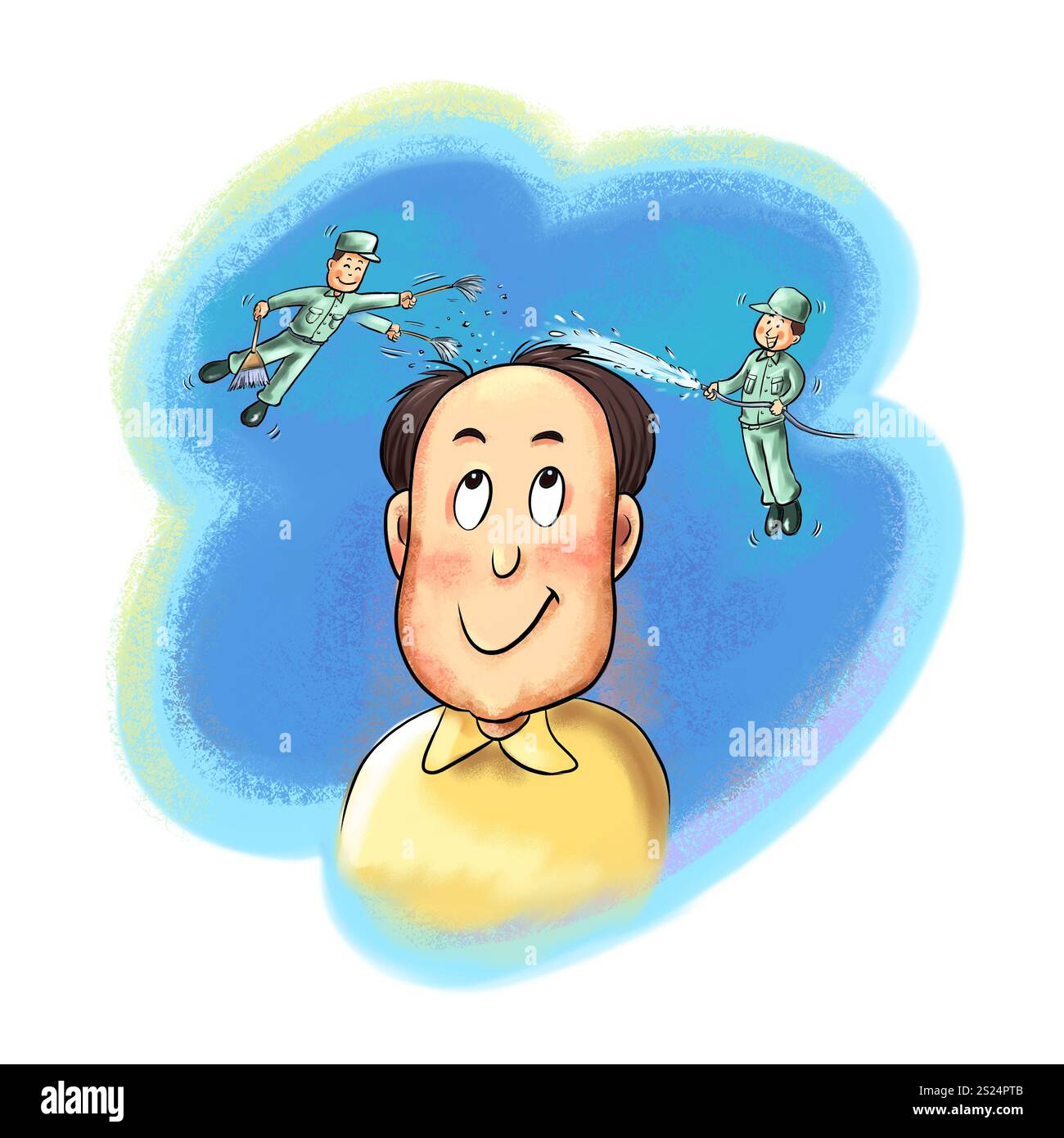 Hair loss diagnosis treatment hi-res stock photography and images - Alamy