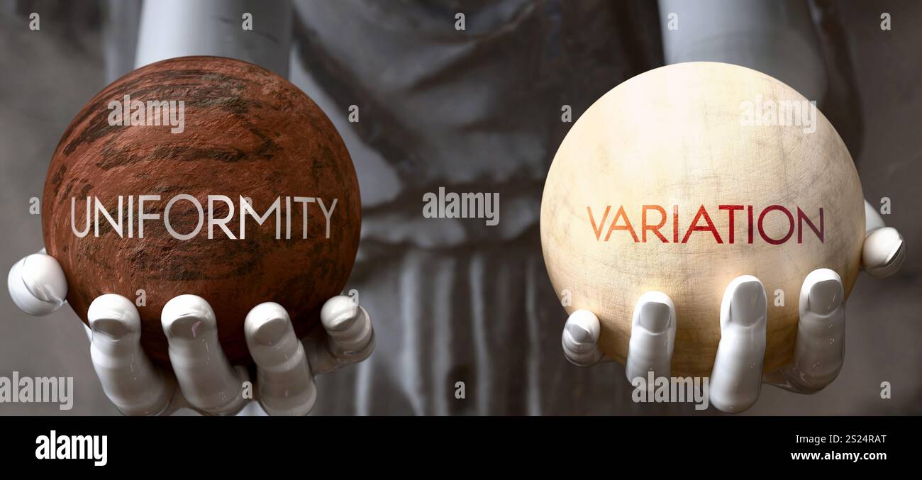 Uniformity or Variation - decide between two options. Greek statue ...