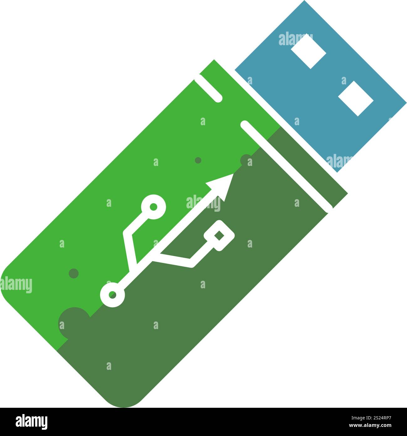 usb drive, pendrive - vector icon Stock Vector Image & Art - Alamy