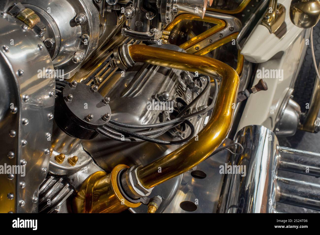 Automatron, the unique hand built steam punk hot rod Stock Photo - Alamy