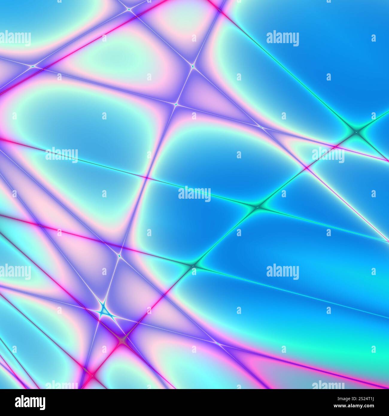 Futuristic art website header line design Stock Photo - Alamy