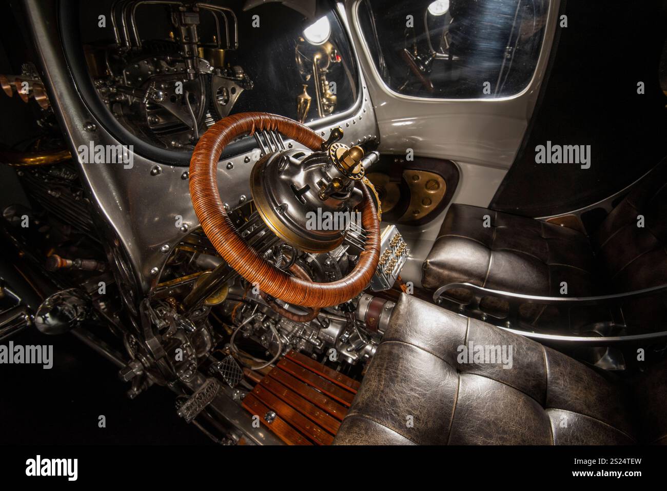 Automatron, the incredible hand made steam punk custom car, designed ...