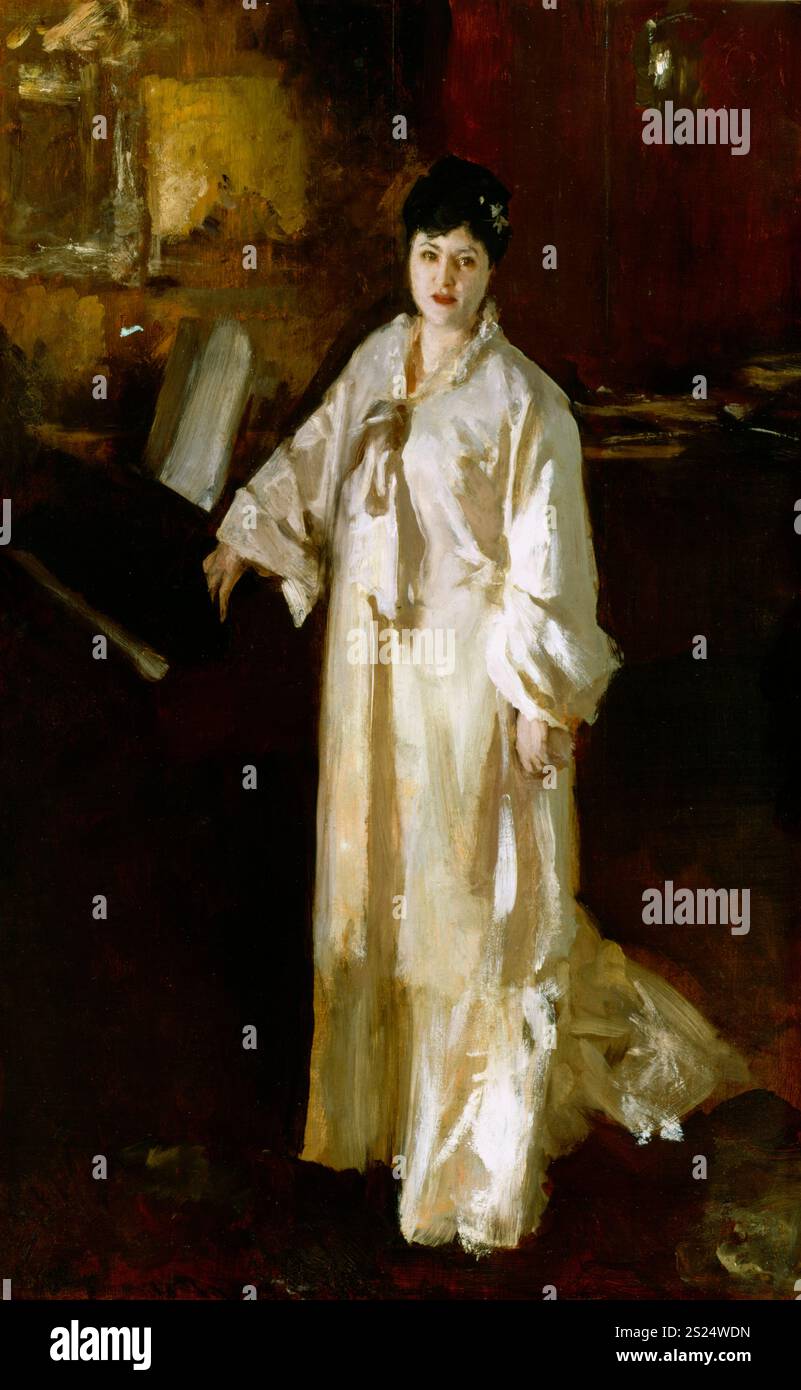 Judith Gautier. John Singer Sargent. ca. 1885 Stock Photo - Alamy