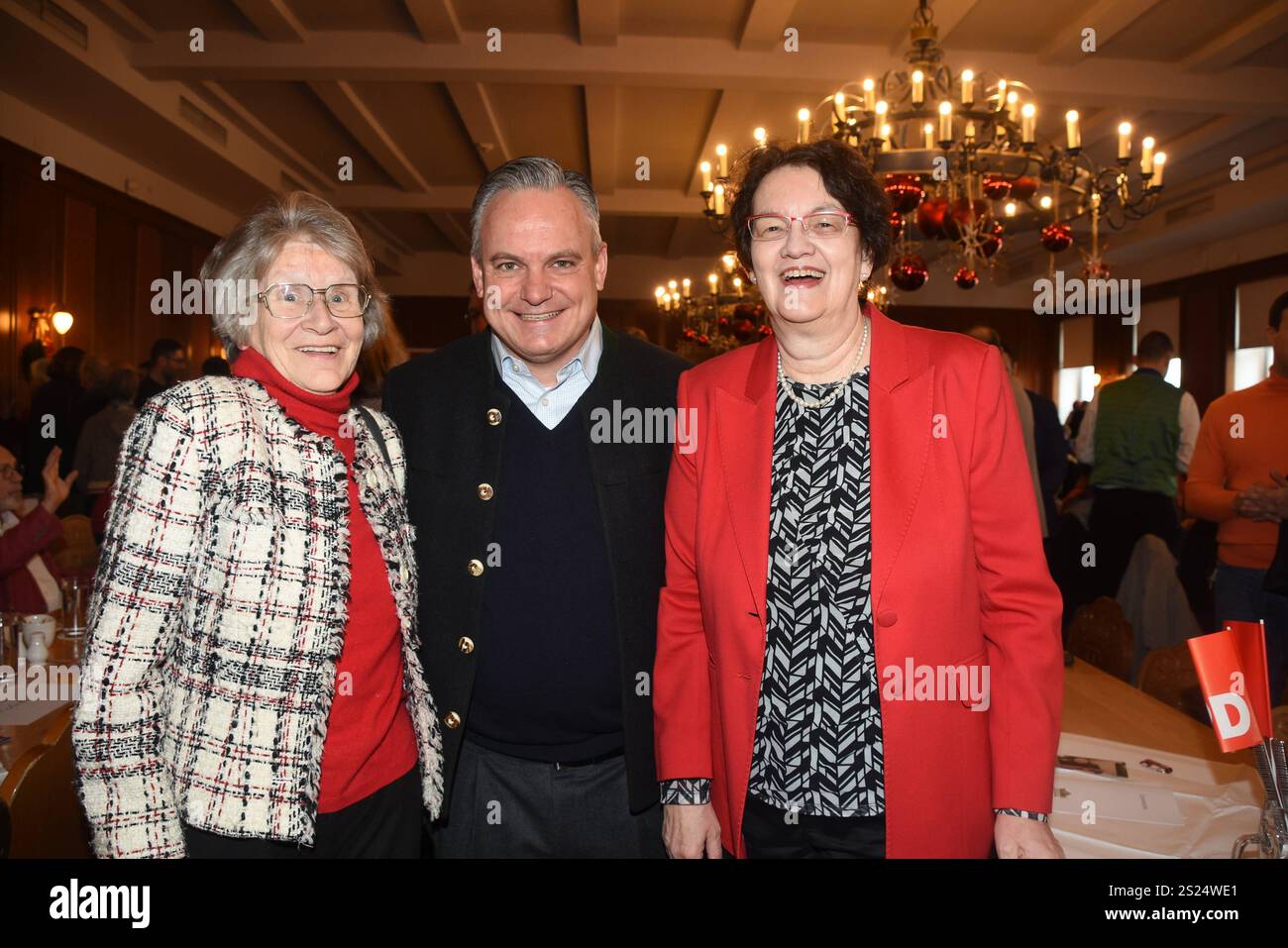 Gertraud Burkert SPD Buergermeisterin a.d Christian Scharpf SPD OB ...