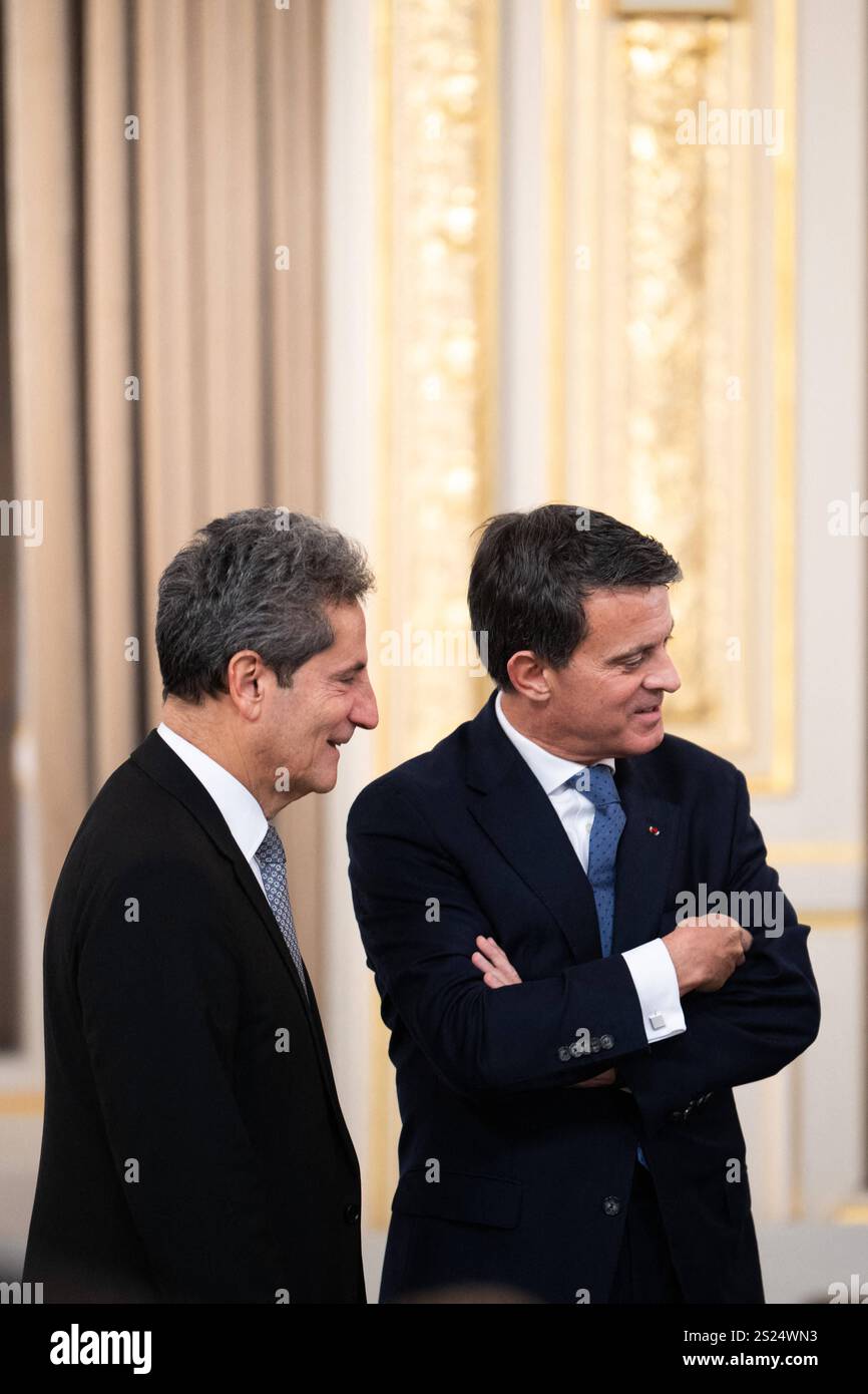 Paris, France. 06th Jan, 2025. France s Minister of Overseas Manuel ...