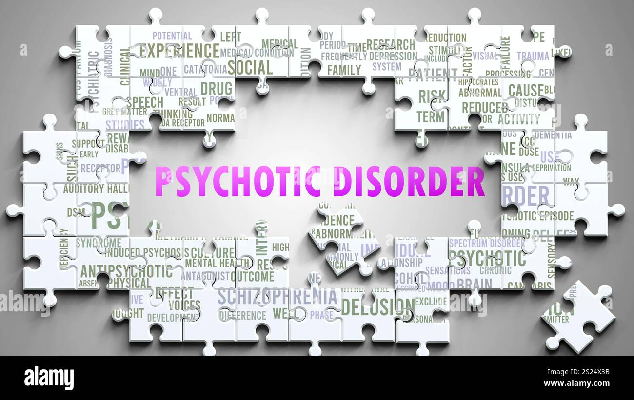 Psychotic disorder being a complex subject hi-res stock photography and images - Alamy