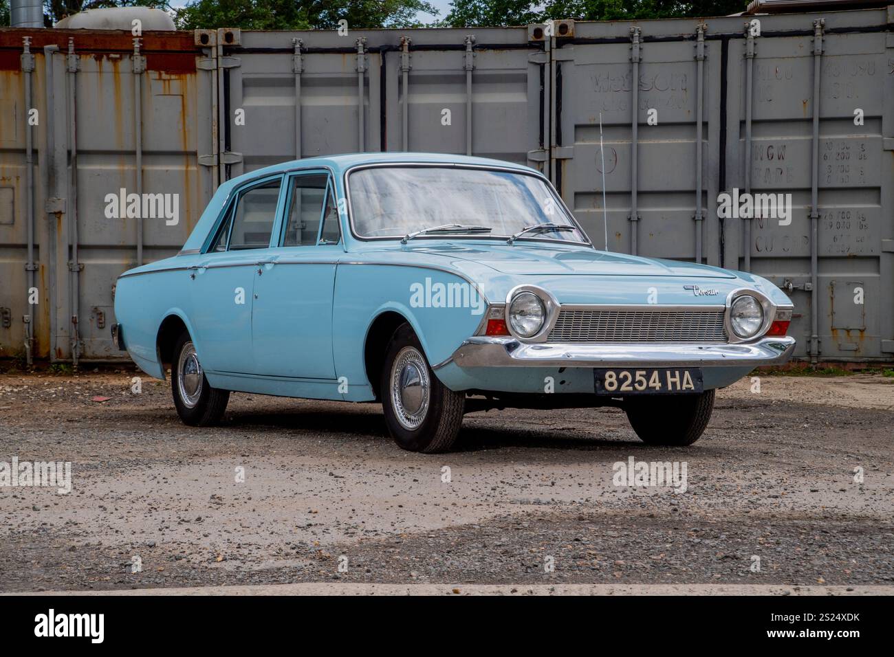 1963 family carFord Consul Corsair De Luxe classic family car Stock ...