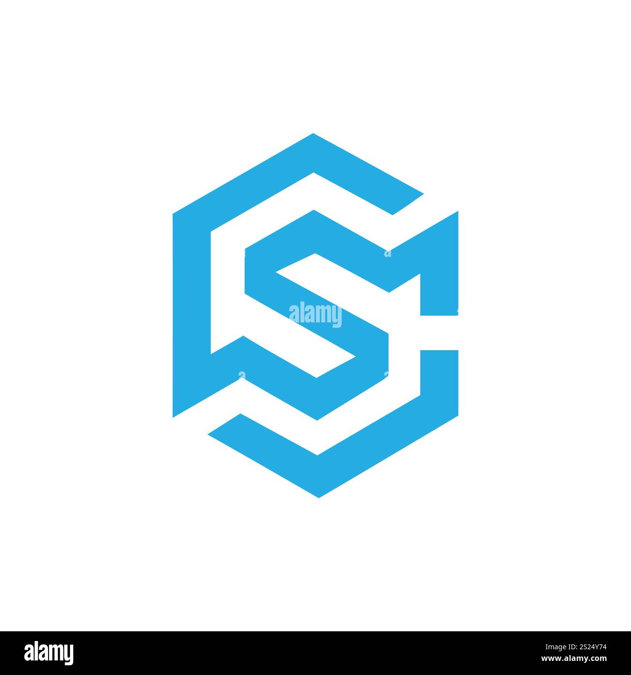 Alphabet letter cs initial logo design, initial sc letter logo, cs logo ...