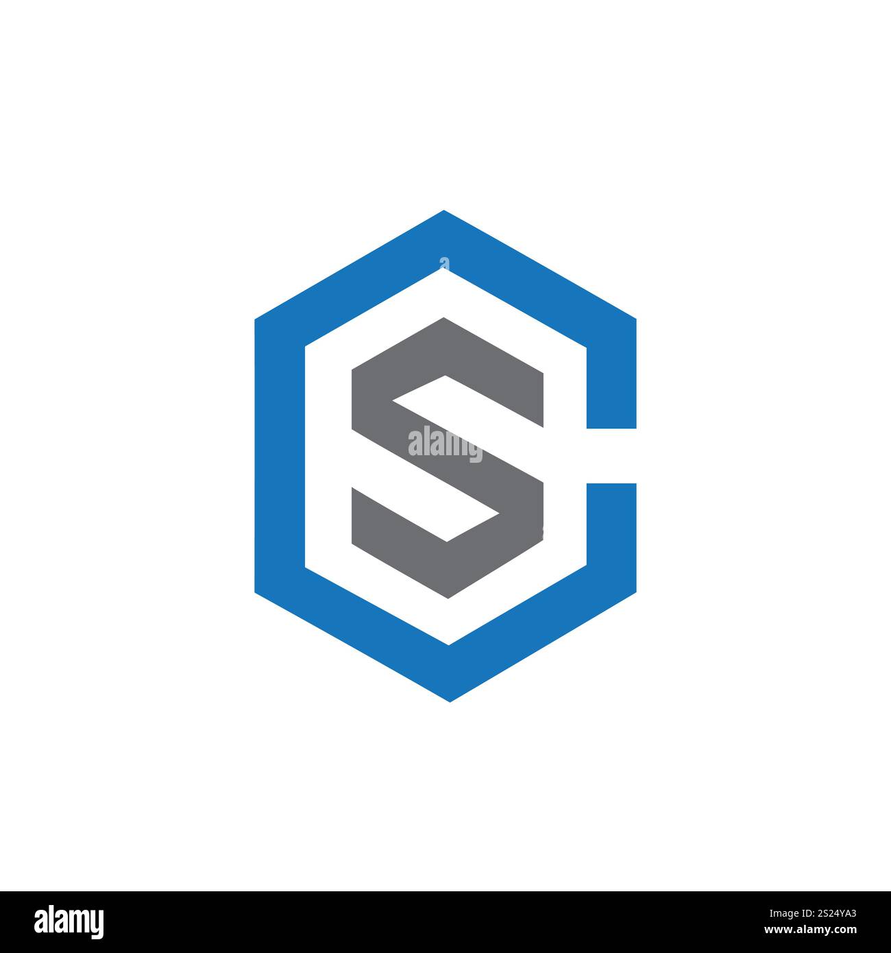 Alphabet letter cs initial logo design, initial sc letter logo, cs logo ...