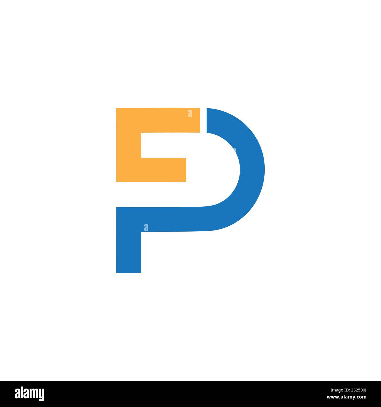 initial pf letter logo, initial fp letter logo, pf logo, pf icon, pf ...