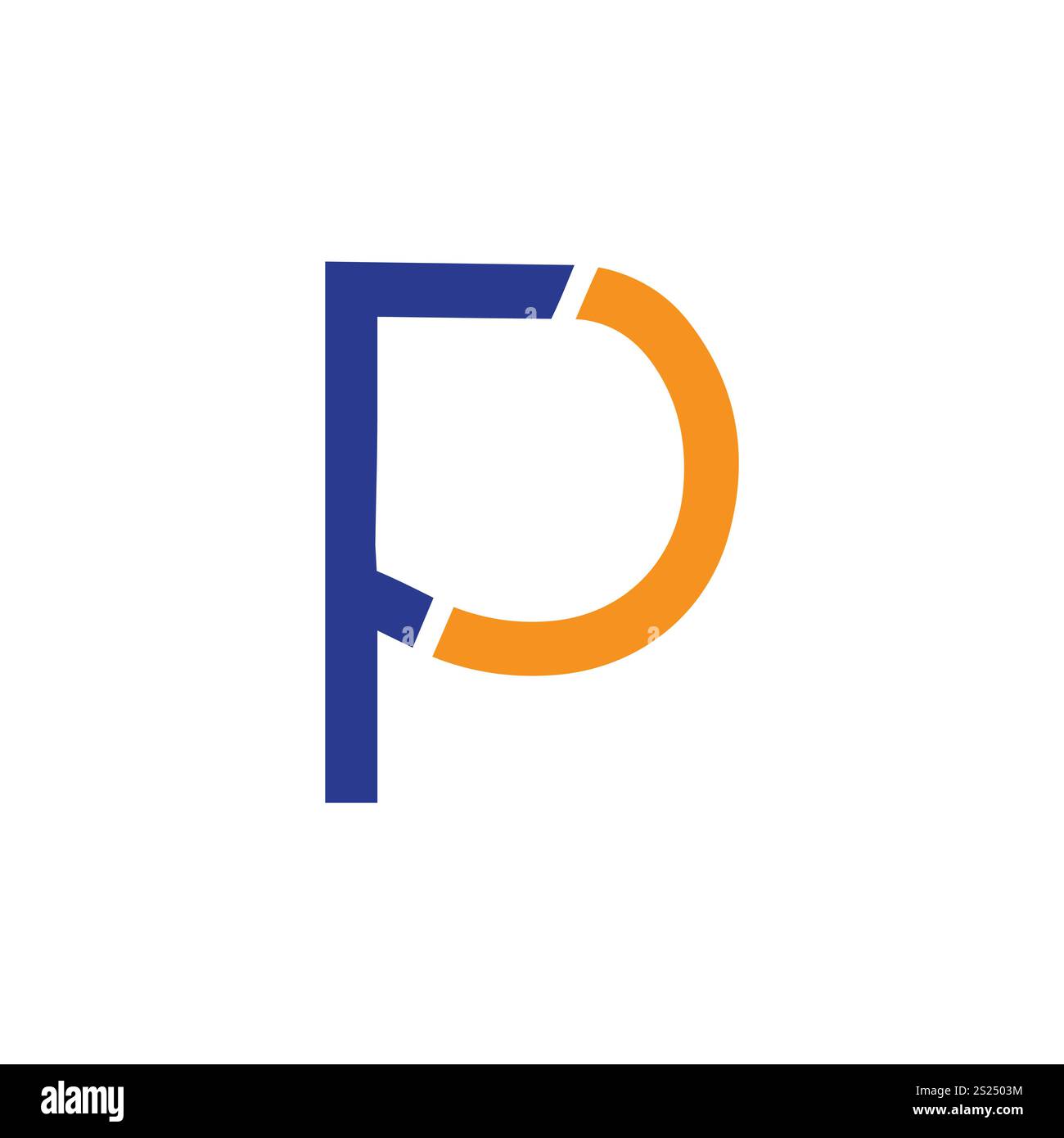 initial pf letter logo, initial fp letter logo, pf logo, pf icon, pf ...