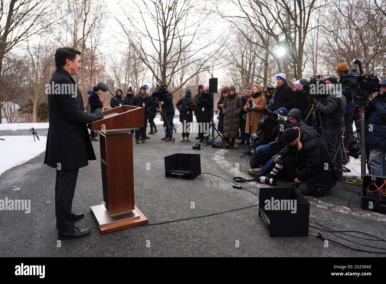 Canada Prime Minister Justin Trudeau announces his resignation as ...