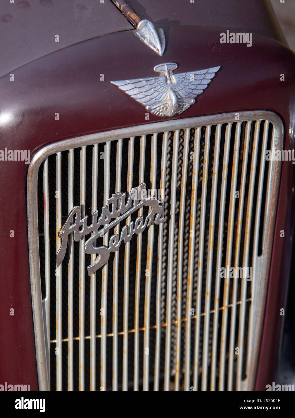 1935 Austin Seven Ruby, pre war classic British peoples car Stock Photo ...