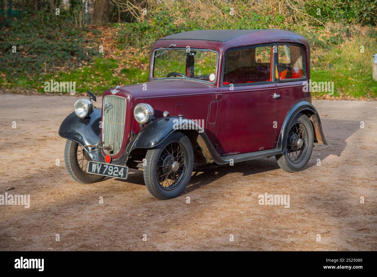 1935 Austin Seven Ruby, pre war classic British peoples car Stock Photo ...