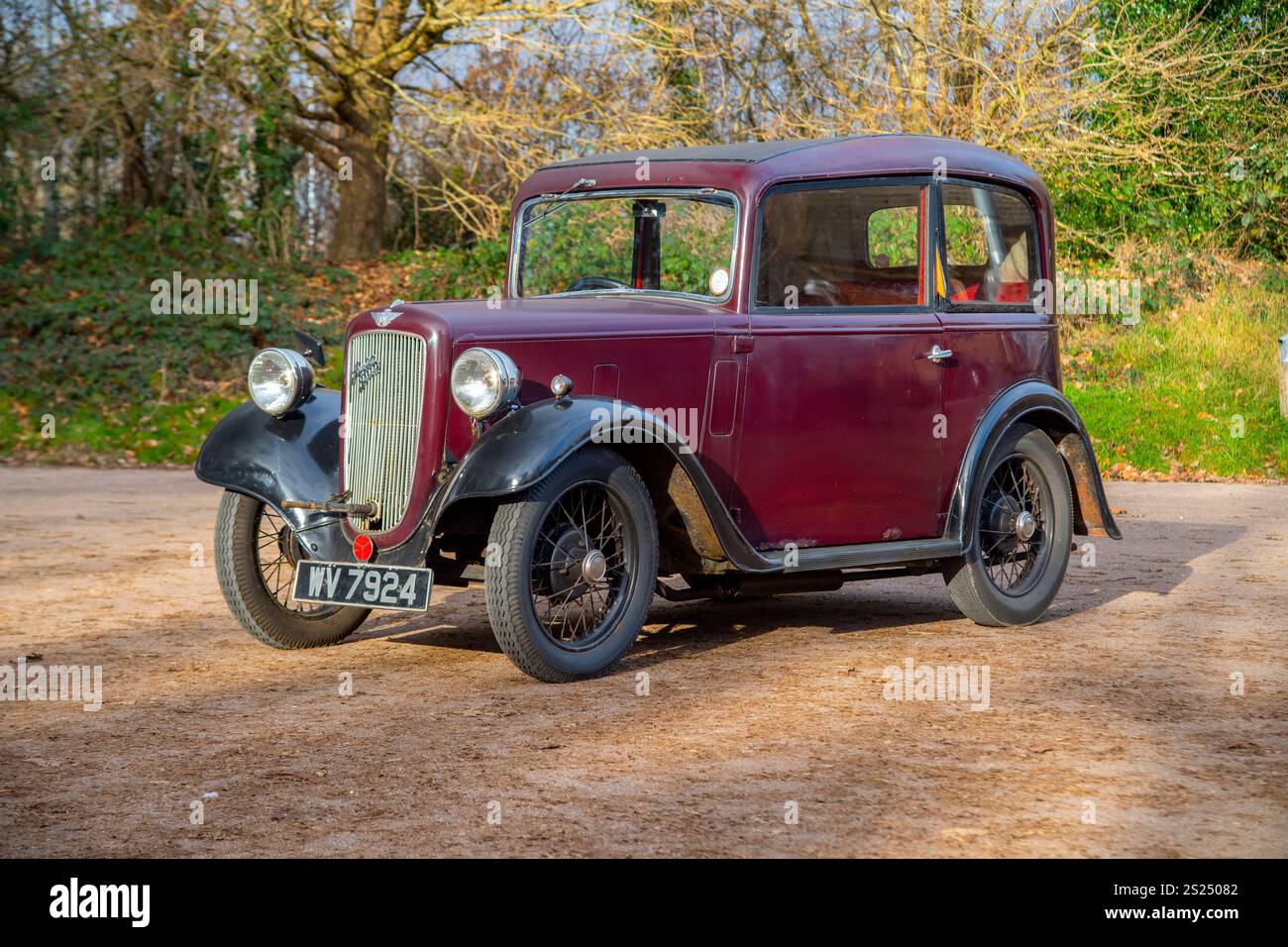 1935 Austin Seven Ruby, pre war classic British peoples car Stock Photo ...