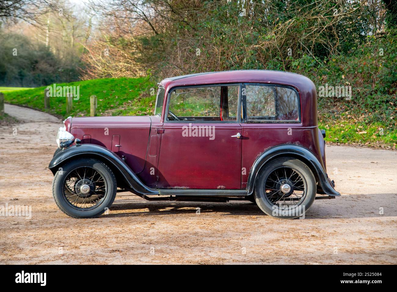 1935 Austin Seven Ruby, pre war classic British peoples car Stock Photo ...