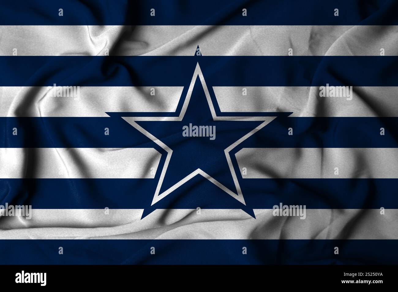 Pringsewu, Lampung; January 05, 2025; texture of a waving flag with the ...