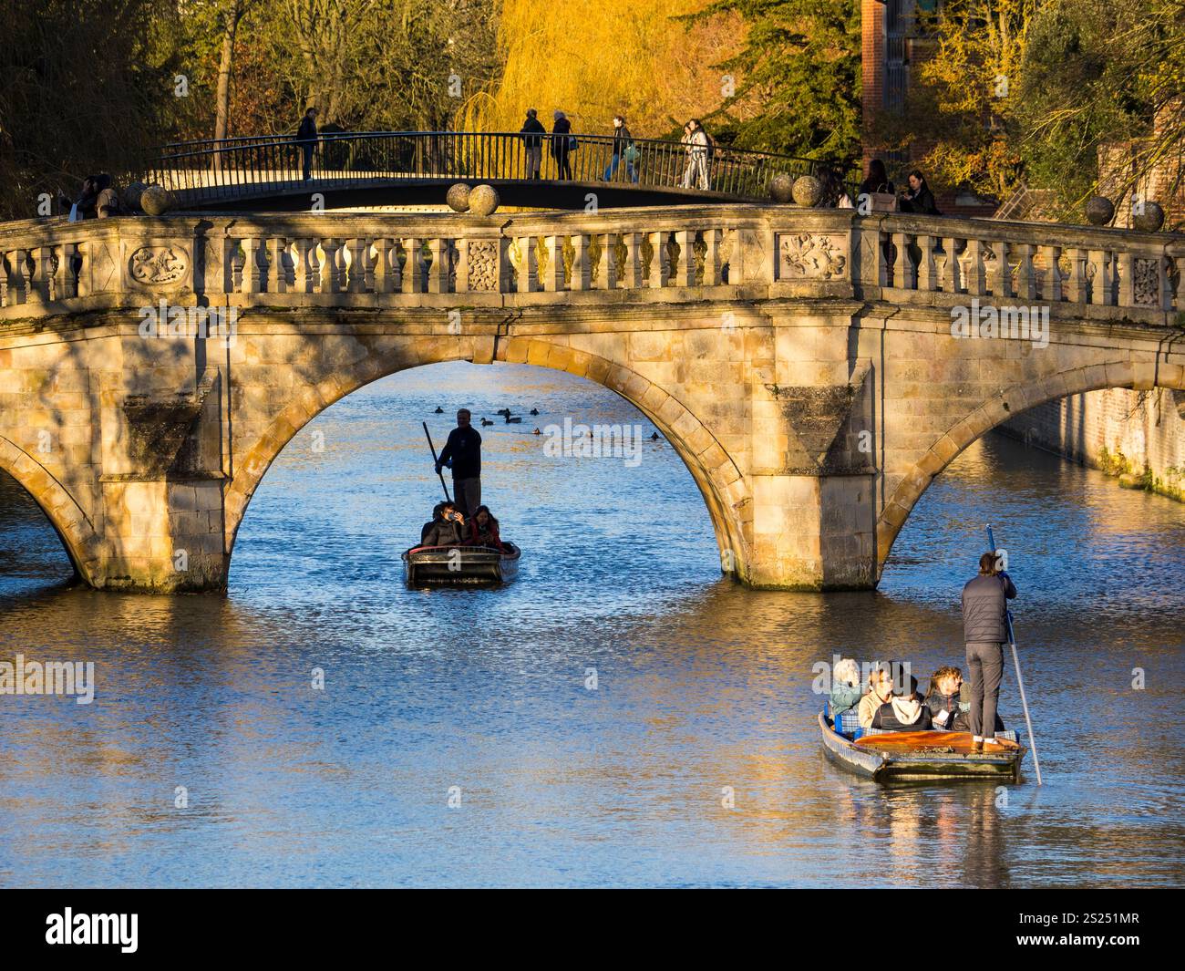 Clare Bridge, Clare College, University of Cambridge, Cambridgeshire ...