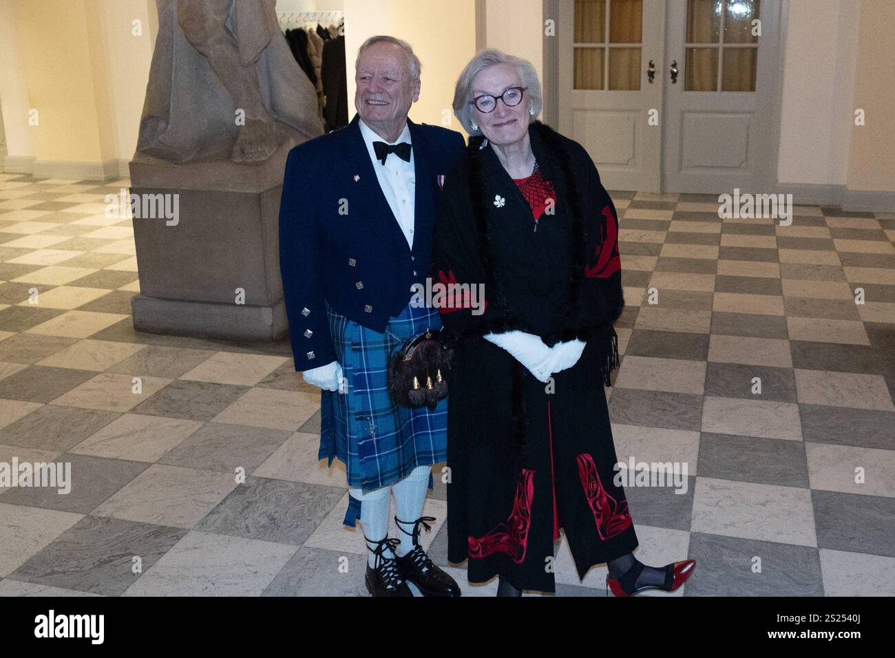 Canadian Ambassador to Denmark, Carolyn Bennett R, and her husband ...
