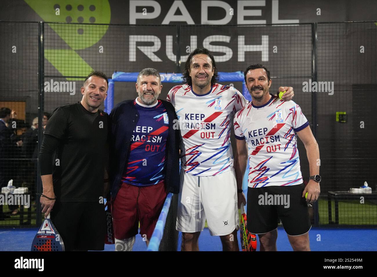 Riyadh, Saudi Arabia. 06th Jan, 2025. A. Del Piero, V. Candela, L. Toni ...