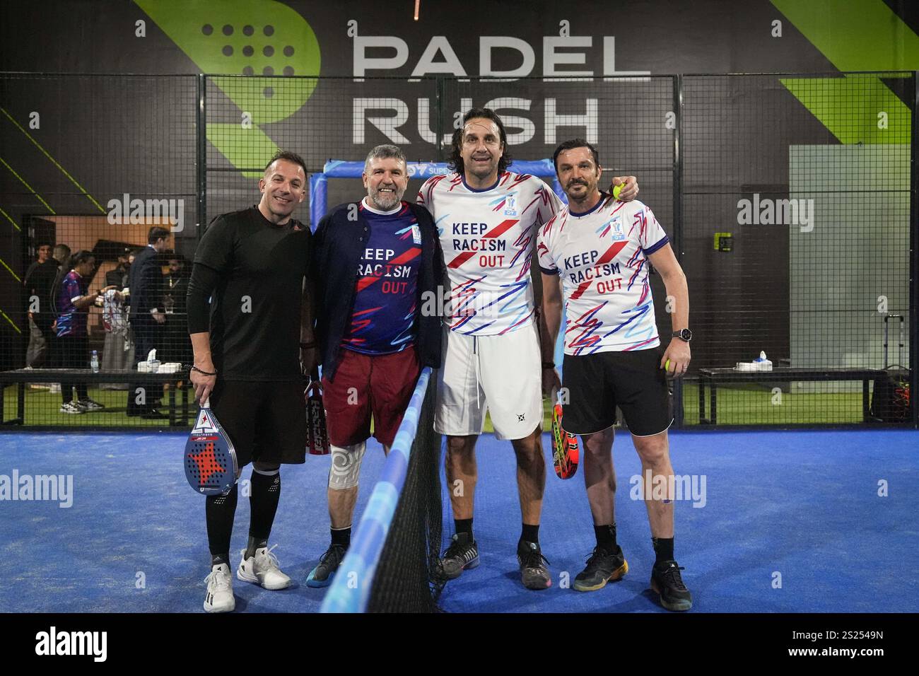 Riyadh, Saudi Arabia. 06th Jan, 2025. A. Del Piero, V. Candela, L. Toni ...