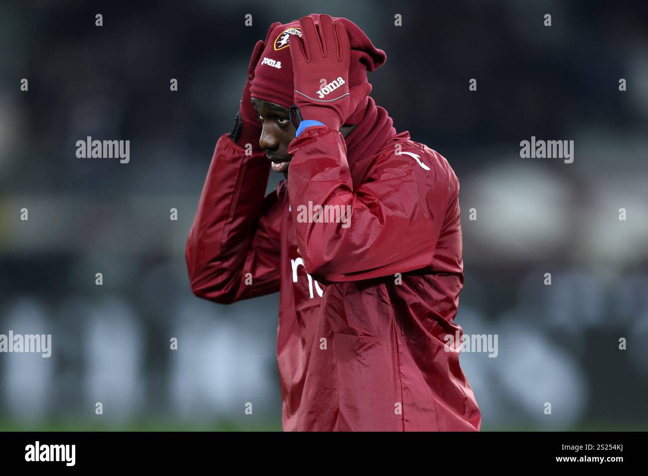 Torino, Italy. 05th Jan, 2025. Ali Dembele of Torino Fc looks on during ...