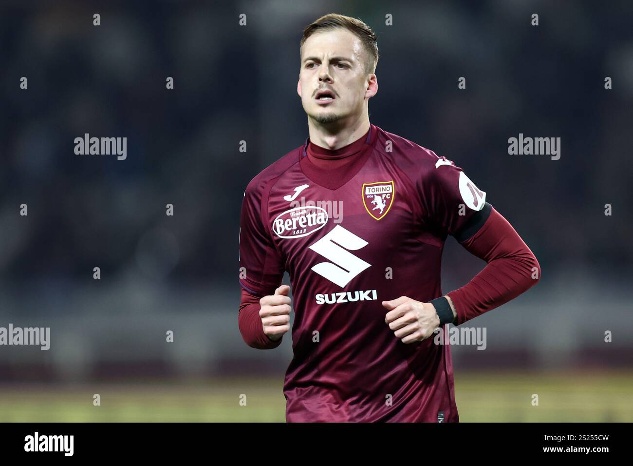 Torino, Italy. 05th Jan, 2025. Ivan Ilic of Torino Fc looks on during ...