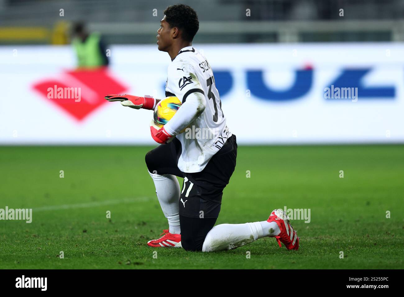 Torino, Italy. 05th Jan, 2025. Zion Suzuki of Parma Calcio in action ...