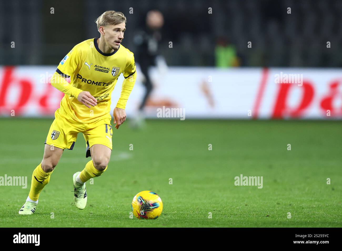 Torino, Italy. 05th Jan, 2025. Pontus Almqvist of Parma Calcio in ...