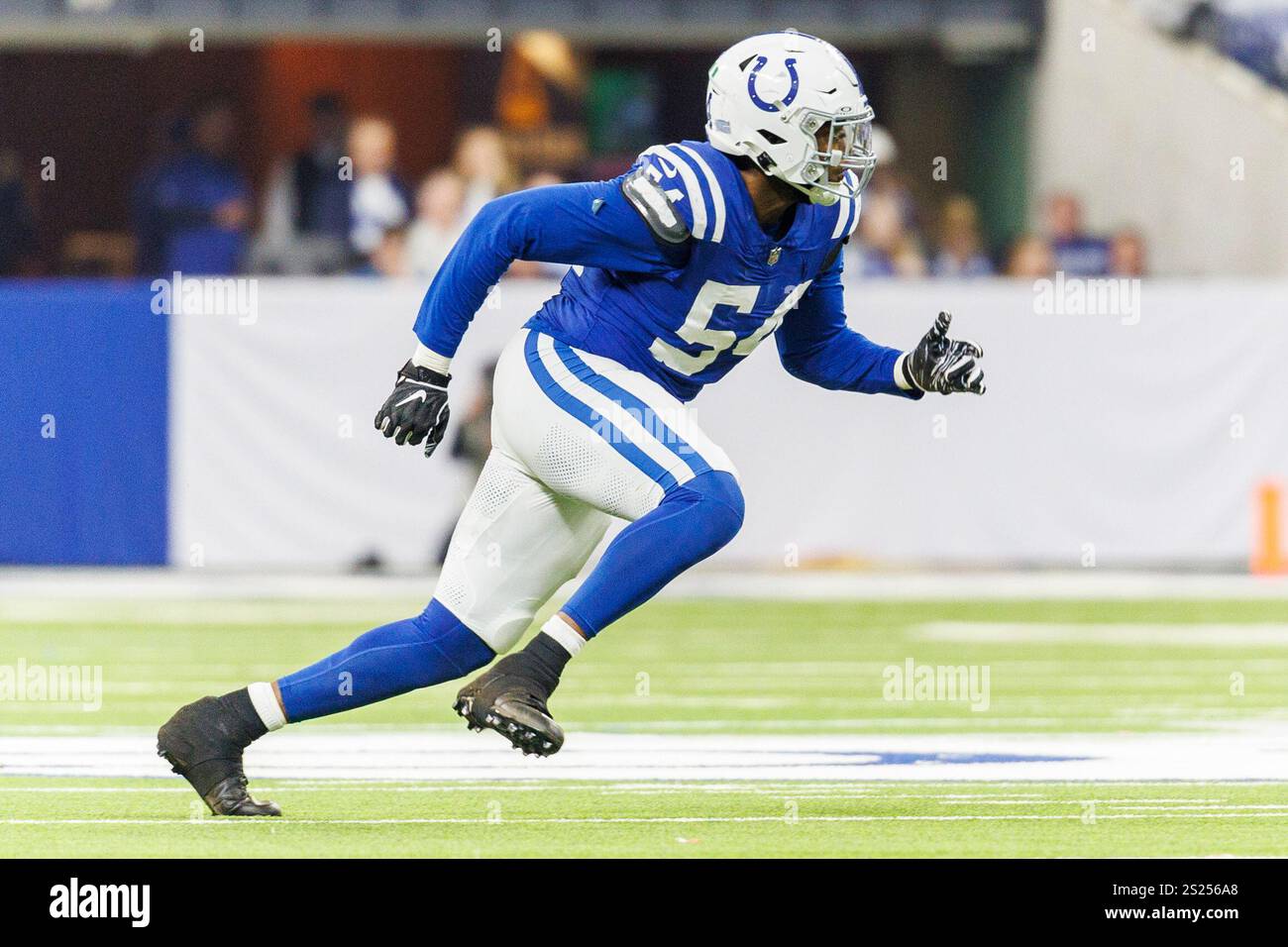 January 05, 2025: Indianapolis Colts defensive lineman Dayo Odeyingbo ...