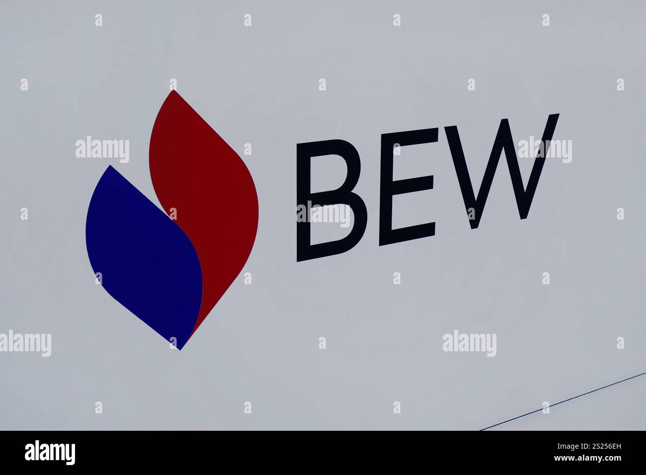 Logo des BEW Logo des BEW, 21.09.2024, Schöneberg, Hildegard-Knef-Platz ...