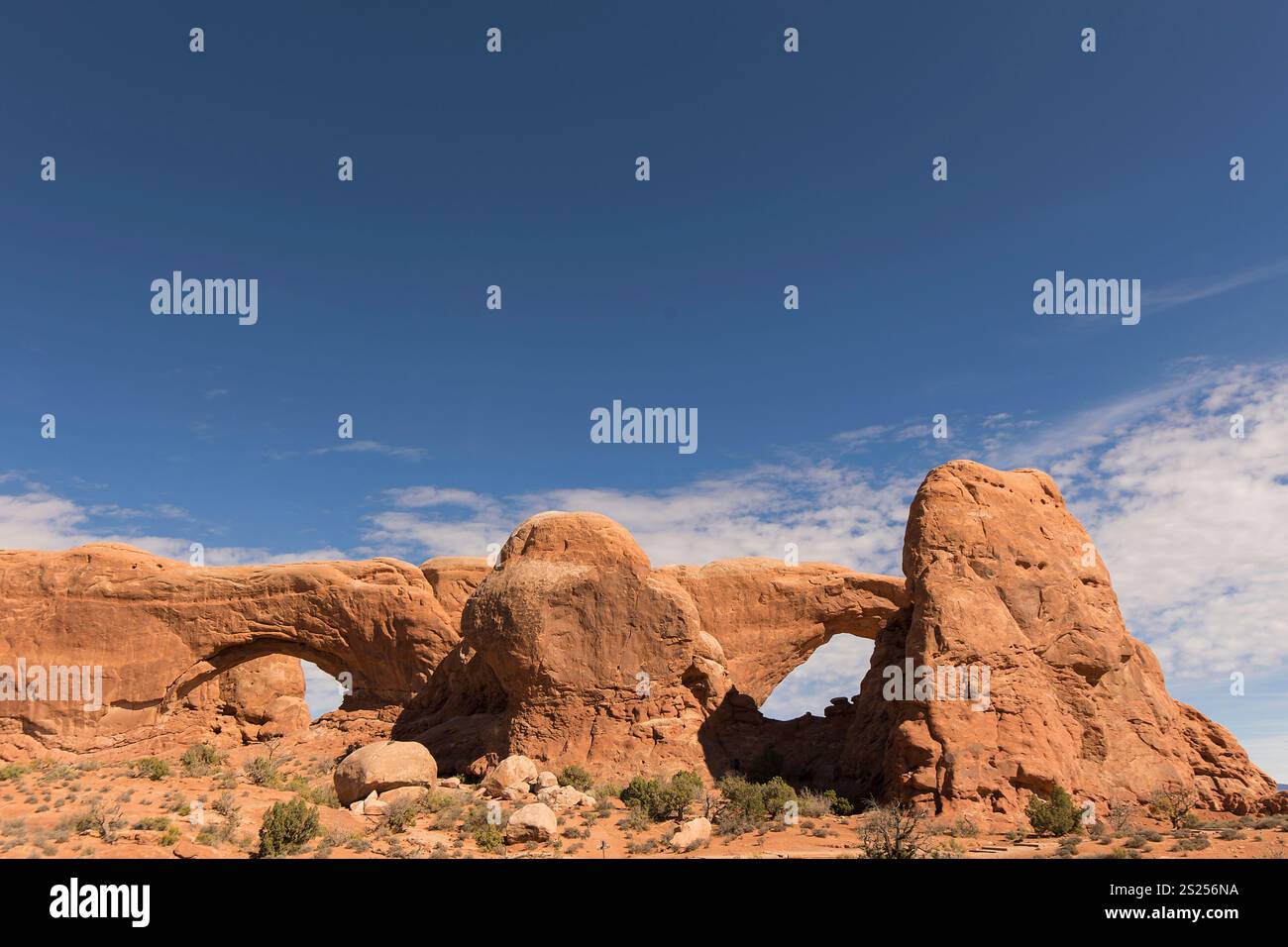 arches formations of arches national park, utah 18-usa Stock Photo - Alamy
